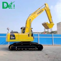 Quality Used Komatsu PC200-8 Crawler Excavator with Engine 200 & 220 Hook Machine for sale