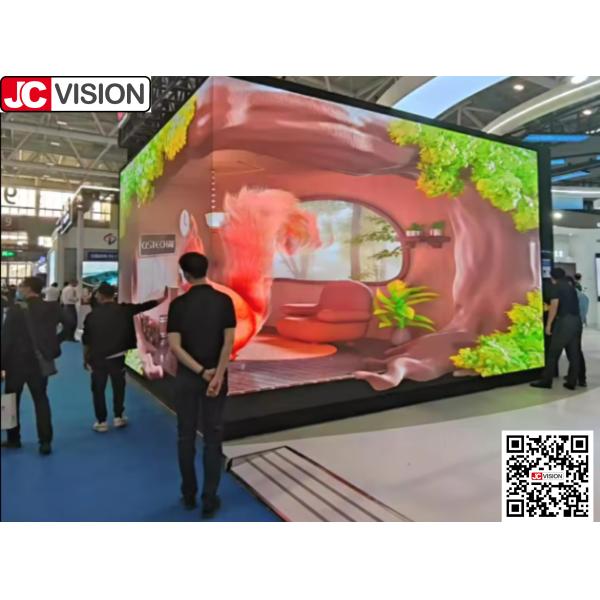 Quality JCVISION 3D Effect LED Display Energy Saving LED Advertising Digital Signage for sale