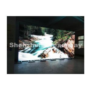 Quality Black Outdoor LED Display P10 RGB with 5.76m x 2.88 m Steel Cabinet for sale