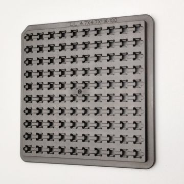 Quality Customized 2”VCM IC Chip Tray die pack For Small Particle Chips for sale
