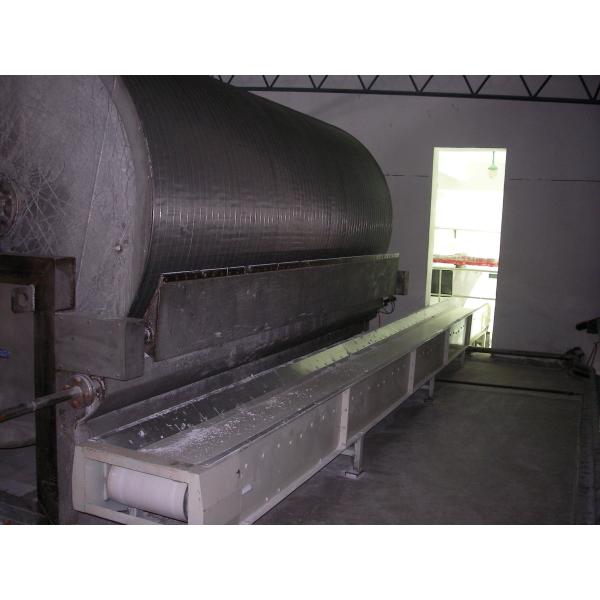 Quality SS304 Rotary Vacuum Sweet Potato Starch Machine Filter Starch Dewatering Machine for sale