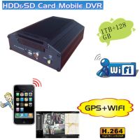 Quality 8Ch MDVR for bus with 3G GPS WIFI support SD card and HDD storage (M708) for sale
