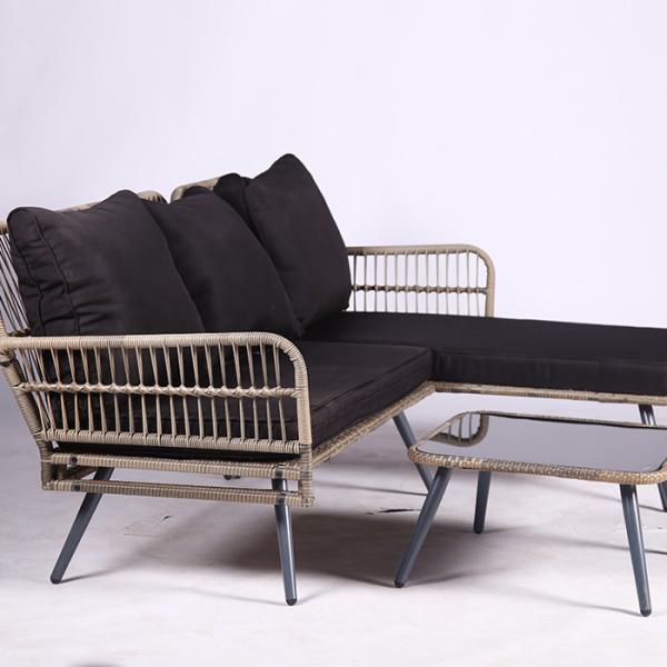 Quality Outdoor Rattan Sofa Table sets for Your Outdoor Space Perfect for Entertaining for sale
