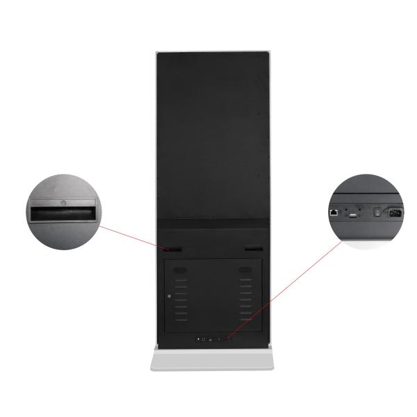 Quality 43 Inch HD LCD Vertical Indoor Digital Signage Display Touch Screen Kiosk for sale
