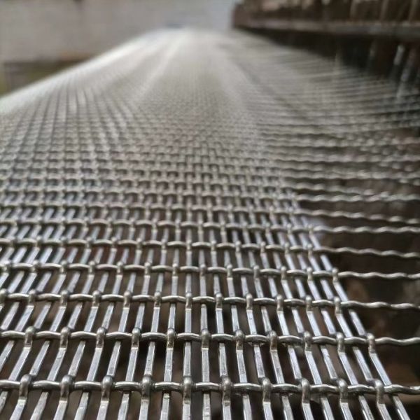 Quality 6m Width Woven Screen Mesh 302 Stainless Steel Woven Wire Mesh Screen for sale
