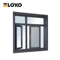 Quality Office Aluminium Sliding Sash Windows Double Horizontal Slider Glass for sale