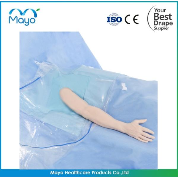 Quality ISO FDA Disposable Surgical Drapes SMS PP Sterile Fenestrated Drape for sale