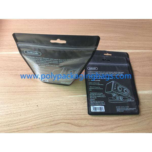 Quality OPP Matte Composite Zipper Bag for sale