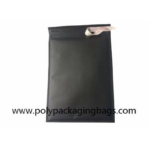 Quality Self Sealing Padded Black Kraft Paper Bubble Wrap Shipping Envelopes for sale