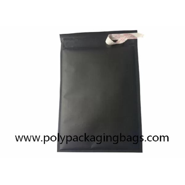 Quality Self Sealing Padded Black Kraft Paper Bubble Wrap Shipping Envelopes for sale