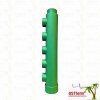 Quality PPR Manifolds Four Ways Five Ways Customized Logo And Color for sale