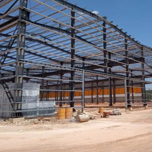 Quality 50 Years Service Life Steel Structure Building with Galvanized or Painted Finish for sale