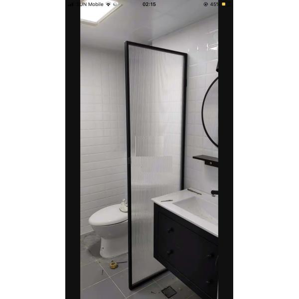 Quality Low Iron Solar Patterned Tempered Glass Rainbow Satinlite Super White for sale