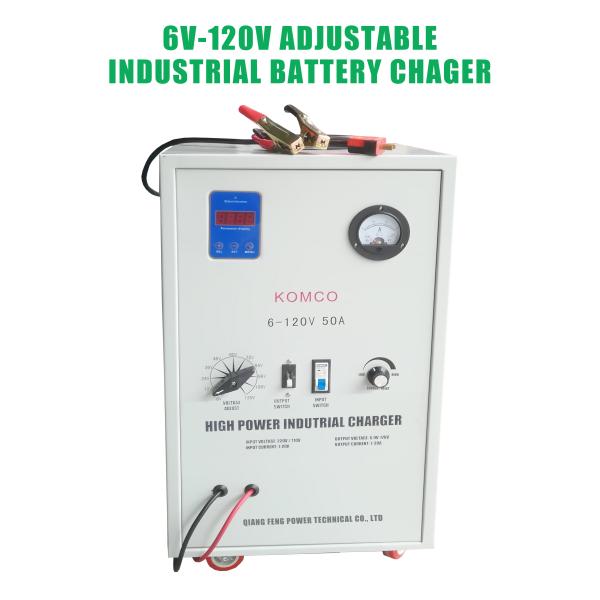 Quality 48V72V96V120V 50A 60A Industrial Battery Chargers Agv Battery Charger Intelligen for sale