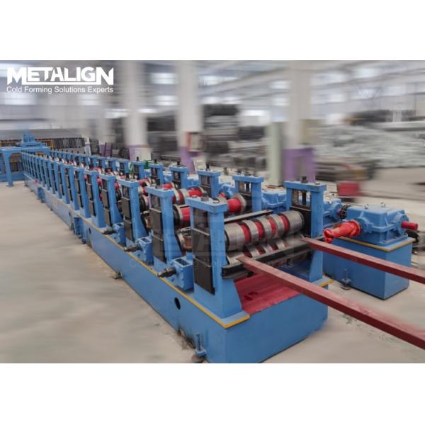 Quality High Efficiency Hydraulic Punching Roll Former Machine For Highway Guardrail for sale