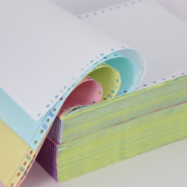 Quality A GRADE Invoice CB/CFB/CF Carbonless Paper For Continuous Bill for sale