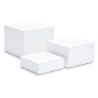 Quality Wholesale Clear Acrylic Display Cubes Food Display Stand For Weddings Birthdays for sale