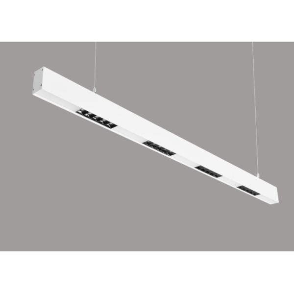 Quality UGR19 Ra 80 Led Restaurant Suspended LED Linear Light 6000K 220V Non-Glare for sale