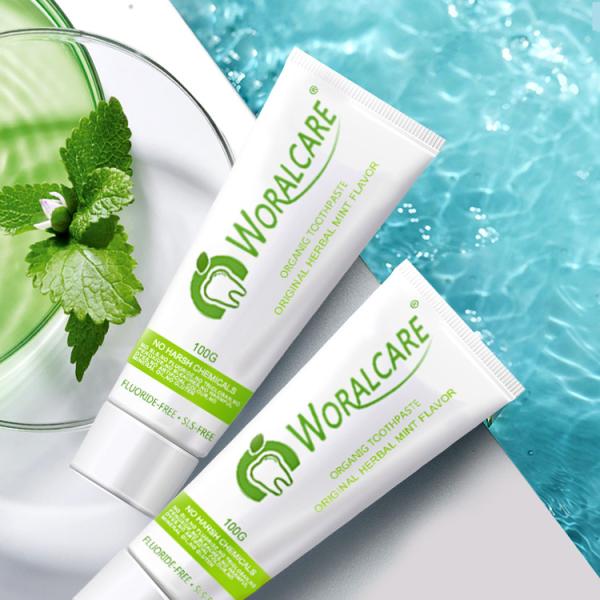 Quality 80g Herbal Mint Toothpaste Organic Oral Care Tooth Paste for sale