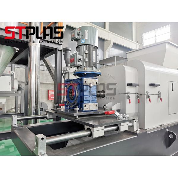 Quality Pe Semi Plasticizing Extruding Plastic Pelletizing Machine 132kw for sale