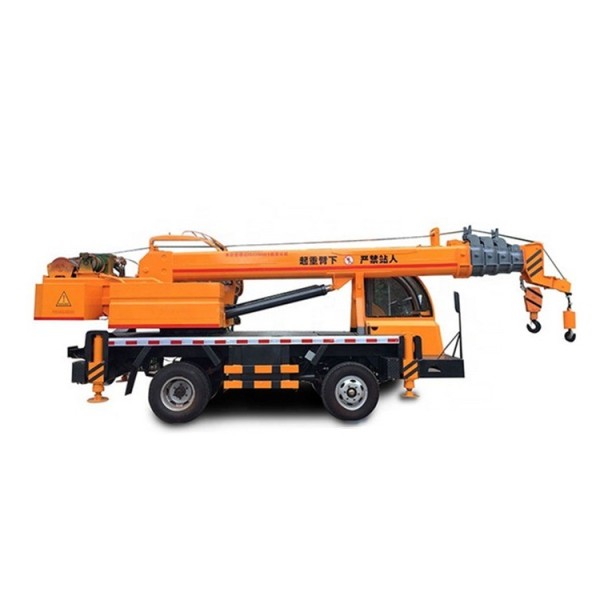 Quality 12 Ton Straight Truck Lifting Crane with Homemade Chassis and Hengli Hydraulic Valve for sale