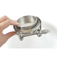China Turbo Downpipe Exhaust Stainless V-Band Bolt Clamp with Flange factory