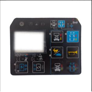 Quality Weather Resistant Platform Lift Control Box Decal Scissor Lift Decals For for sale