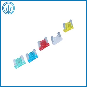 Quality Ultra small 32V LP MINI 6.73mm Mini Blade Fuses 15 Amp Low Profile Mini Fuse IEC for sale
