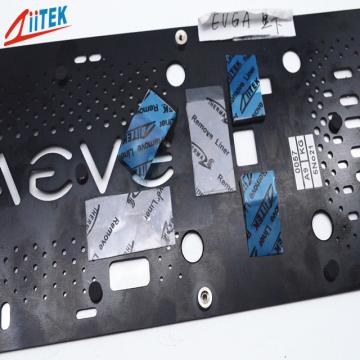 China Manufacturer High Thermal Conductivity 12W Gray Silicone Thermal Pad