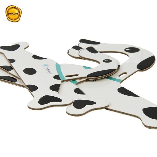 Quality 3mm Customized Logo Cardboard Hangers For Kids/ Pets Clothing for sale