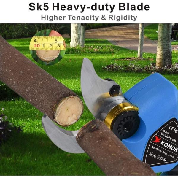 Quality Rechargeable Battery Powered Pruning Shears , Professional Electric Secateurs for sale