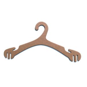 Quality Environmentally Friendly Recyclable Cardboard Hanger with Customizable Size for for sale