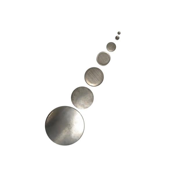 Quality 99.7% Purity Delicate Industrial Cutting Aluminium Granules with Hole or without for sale