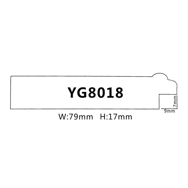 Quality Custom Design PS Frame Moulding Digital Printing picture frames for canvas for sale