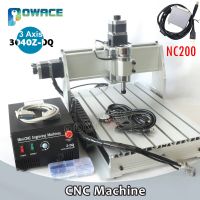 Quality 3 Axis 3040 CNC Engraving Machine 220V 500W with 1204 Ball Screw for sale
