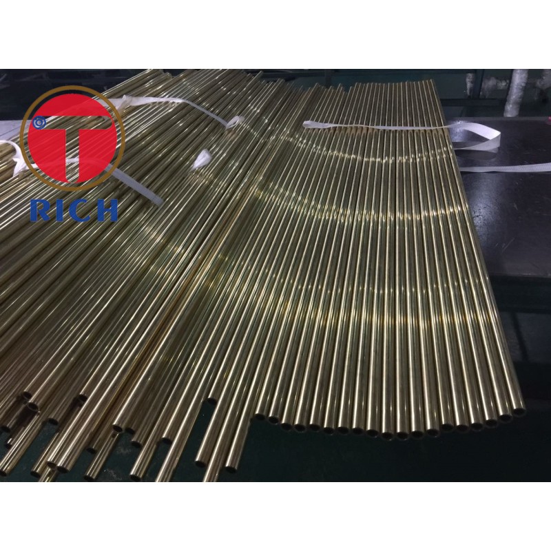 Quality ASTM B135 C27200 Seamless Brass Round Tube Cold Drawn for sale