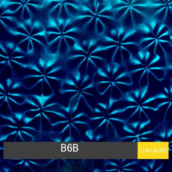 Quality Dynamic Pattern Printed Laminated Glass 2440X1830MM for sale