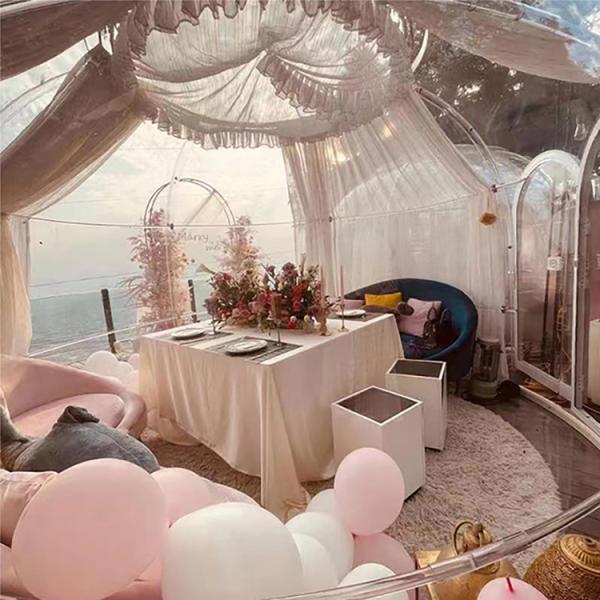 Quality 3.5m Bubble Tent High Efficiency 3 5m Flame CE Certified ETL Listed for sale