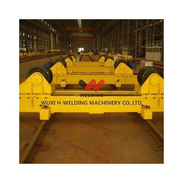 Quality 60T Lead Screw Adjusting Welding Roller For Vessel Welding Rotator for sale