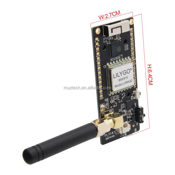 Quality TTGO LORA32 V1.0 ESP32 PCB Module Board LoRa OLED 0.96 Inch SD Card WIFI for sale