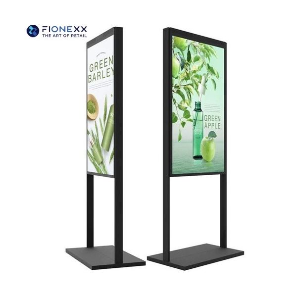 Quality 55inch LCD Window Display with OD10 Wide-Range Temp Backlight for Retail Shops for sale