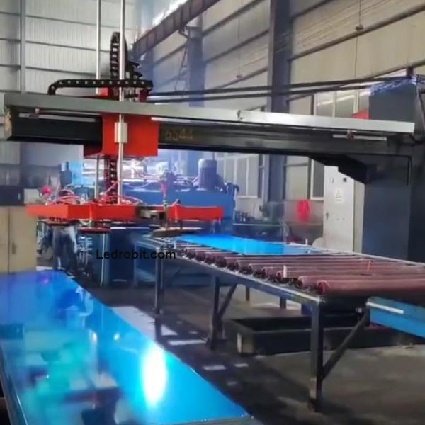 Quality Streamlined Palletizer Machine Gypsum Board Handling Machine Customizable Floor for sale