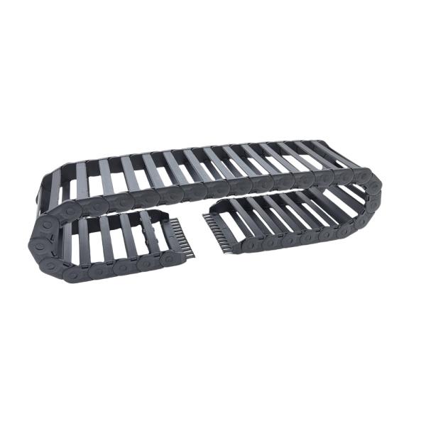 Quality CNC Machine Flexible Wire Cable Drag Chain Nylon Plastic Drag Chain Cable for sale
