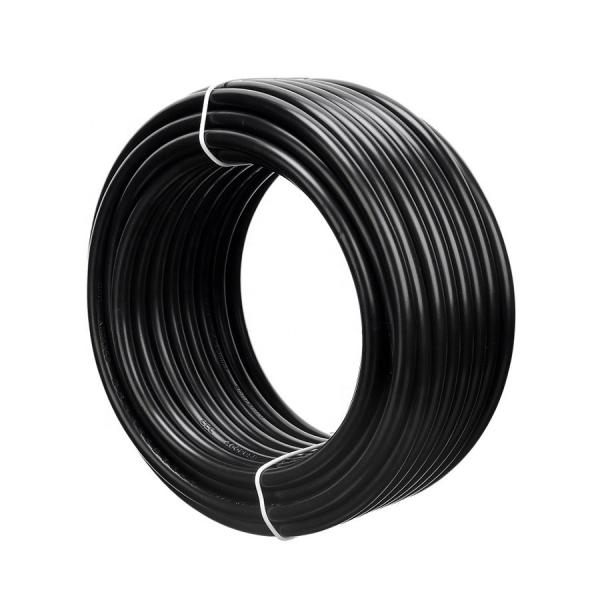 Quality Solid Core Round Cables BV 1X10mm2 Black Laptop Electrical Power Cable with PVC for sale