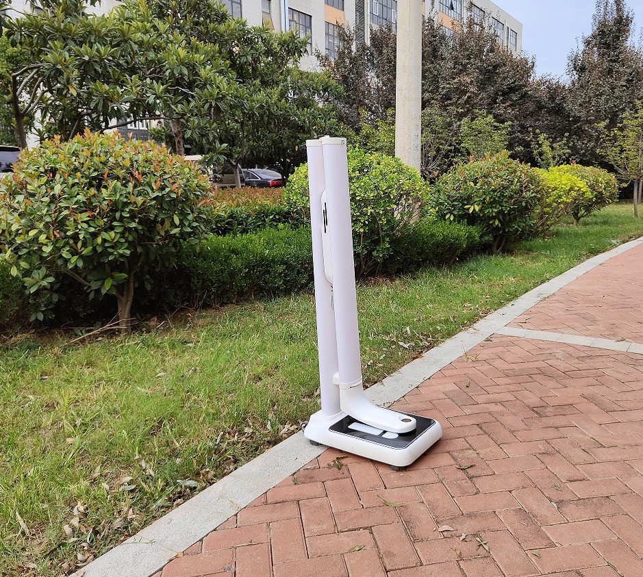 Quality Body Composition Analysis and Temperature Measurement with Standing Type Digital for sale
