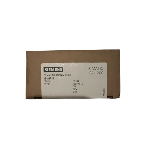 Quality SIEMENS SIMATIC PLC S7-1200 6ES7241-1AH30-0XB0 CM1241 RS232 Communication modules for sale