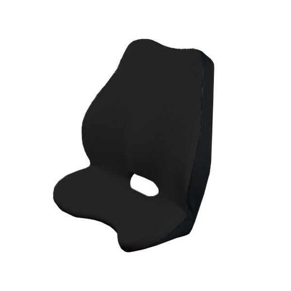 Quality Soft Square Memory Foam Travel Pillow Car Lumbar Waist Support Back Cushion 100% for sale