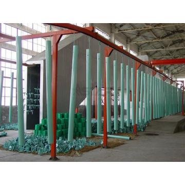 Quality Metal Tube Electrostatic Powder Coating Plant for sale