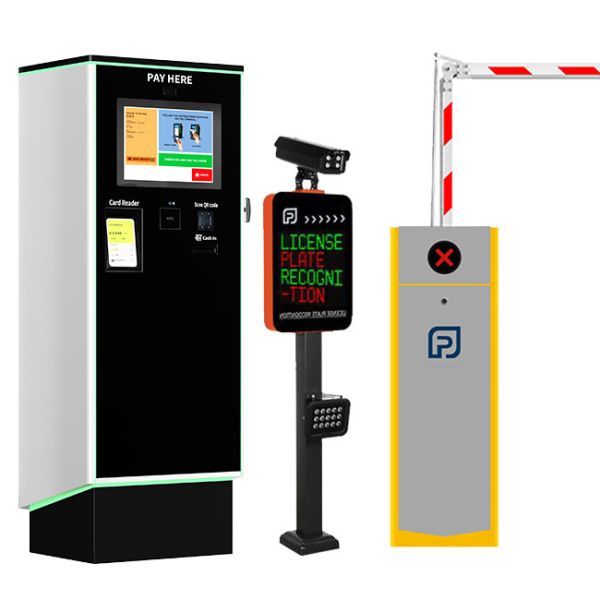 Quality ParkEasy Contactless Parking Machines LPR Solution Parking Kiosk for sale