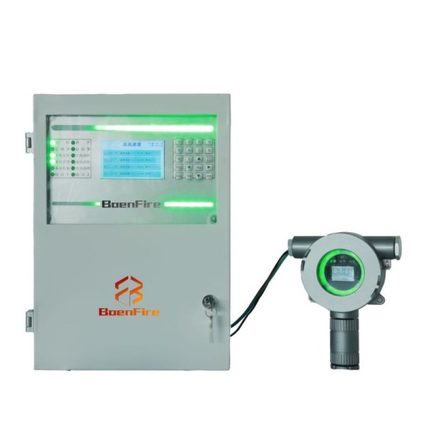Quality Wall Mounted Bus Combustible Gas Detector Controller with Visualization ModBus for sale